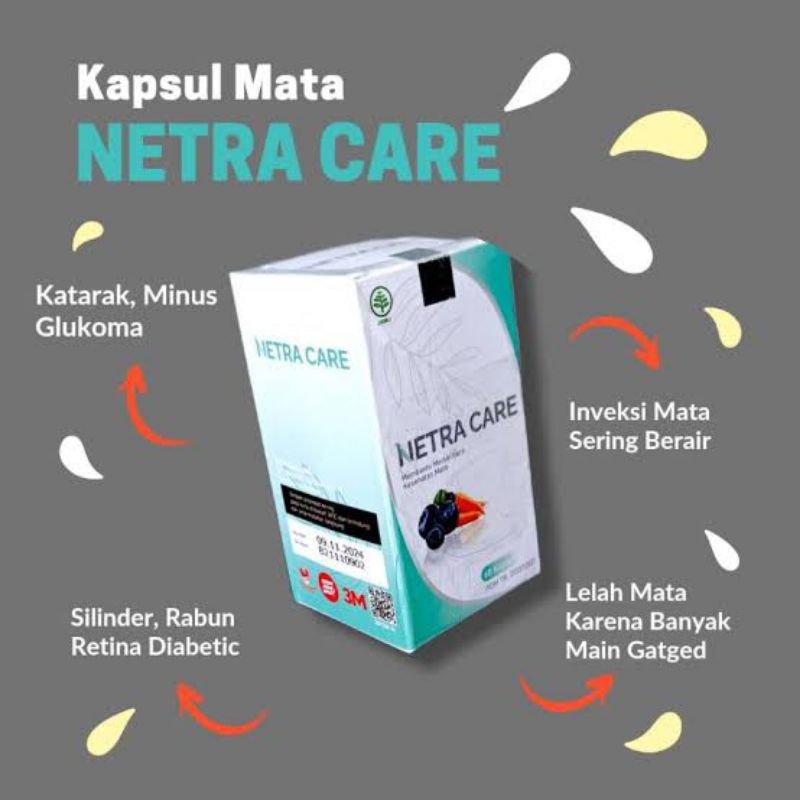 Jual NETRA CARE ORIGINAL OBAT KATARAK PLUS MINUS SILINDER | Shopee ...