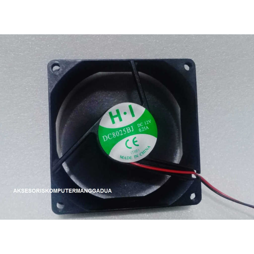 Jual FAN CASING 8 CM / KIPAS CASING PC 8 CM HITAM BAUT (Plastik ...