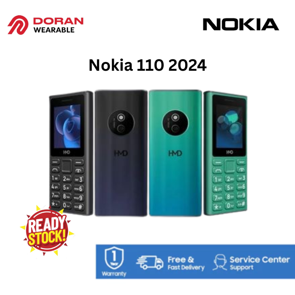 Jual Nokia 110 (2024) Dual SIM Handphone Classic - Garansi Resmi ...