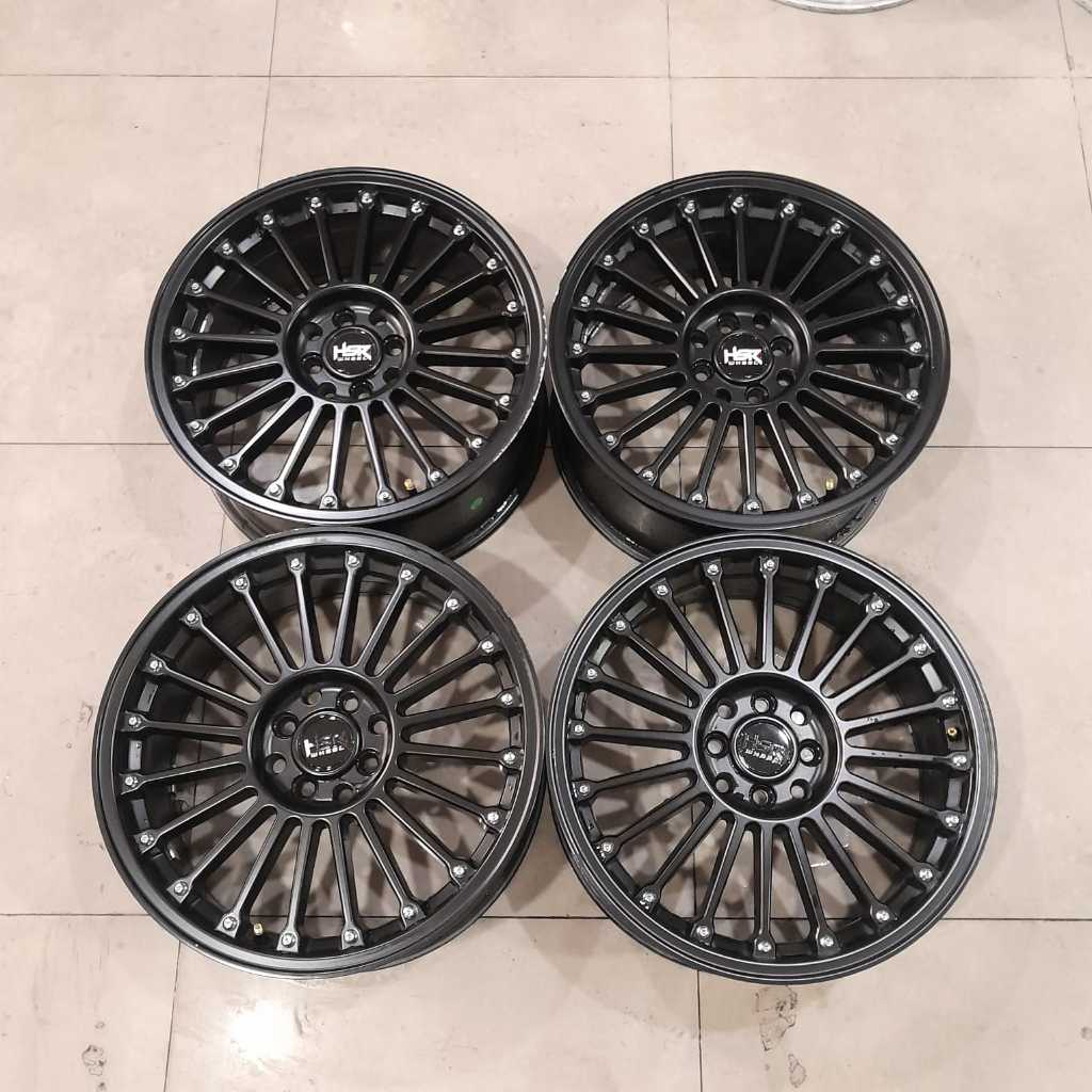 Jual Velg Mobil Second HSR JJC Ring 17 lebar 7,5 lubang 4x100 / 4x114 et 42 ( 4 VELG ) | Shopee ...