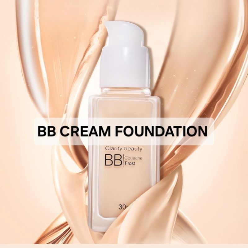 Jual BB Cream Foundation Waterproof Tahan Lama Cover Noda Jerawat Clarity Beauty 3019 | Shopee ...