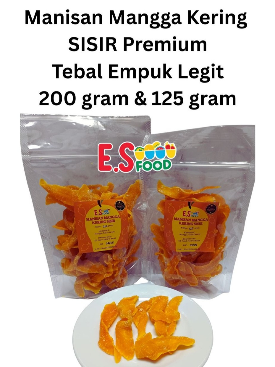 Jual Manisan Mangga Kering Madu Sisir Premium Cemilan Snack Soft Dried ...