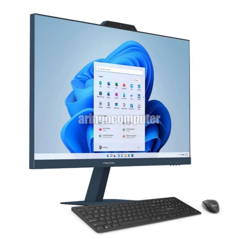 Jual BuildUp PC Advan AIO ONE PC S INTEL N100 4GB -SSD 128GB -WIN11 HOME -BLUE | Shopee Indonesia