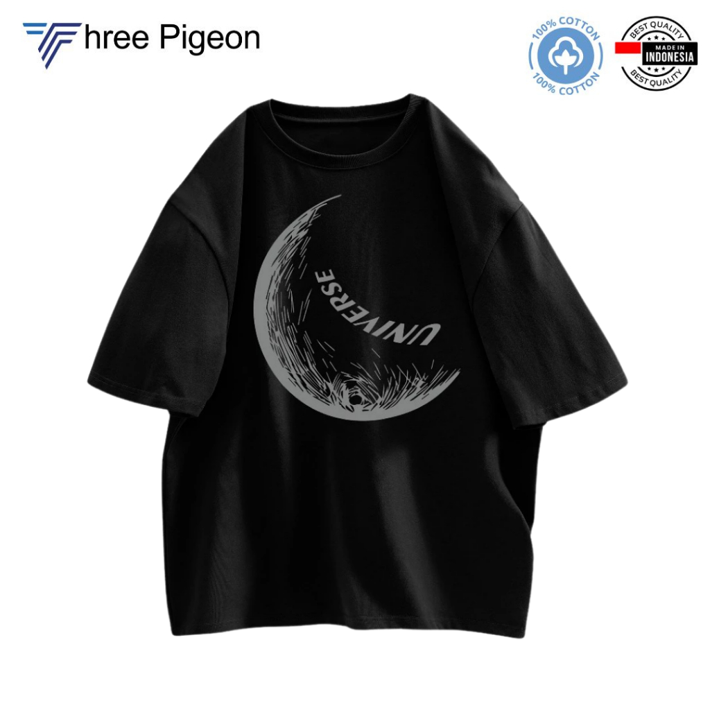 Jual Three Pigeon Premium Quick Dry T-shirt Universe | Shopee Indonesia
