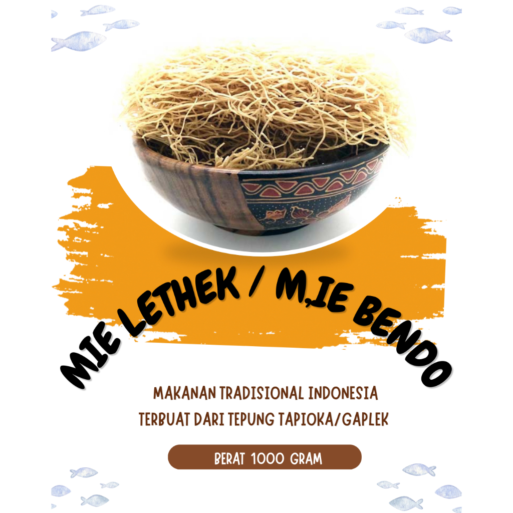 Jual Mie Lethek / Mie Bendo Bakmi Jawa Khas Bantul Yogyakarta 1 Kg ...