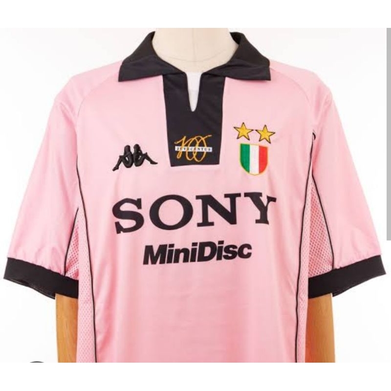 Jual Jersey retro Juventus pink centenary 1997 1998 | Shopee Indonesia