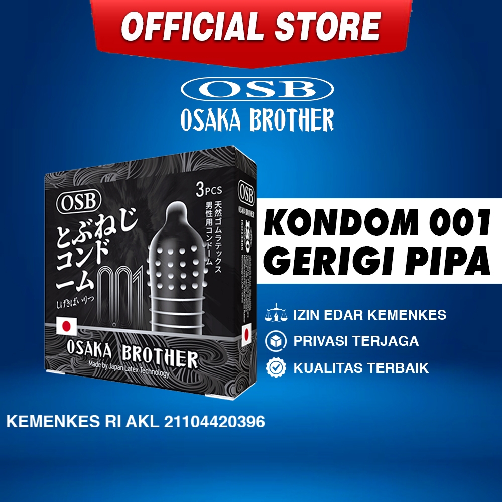 Jual Kondom 001 Gerigi Pipa - Osb Osaka Brother | Shopee Indonesia