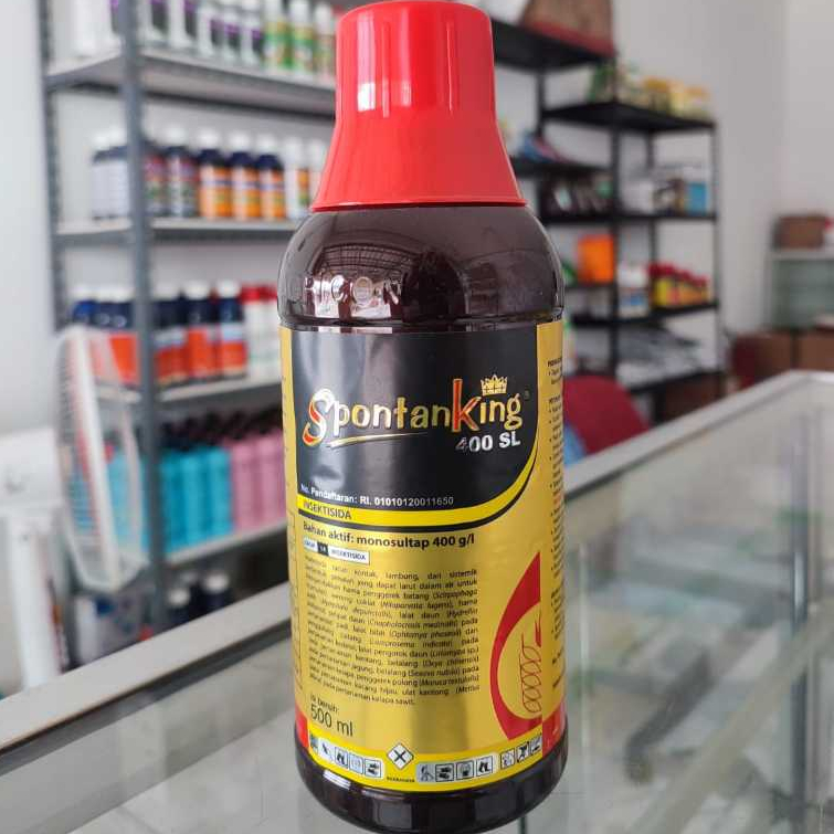 Jual Insektisida SPONTAN KING 400 SL 500ML Pengendali ulat, wereng ...