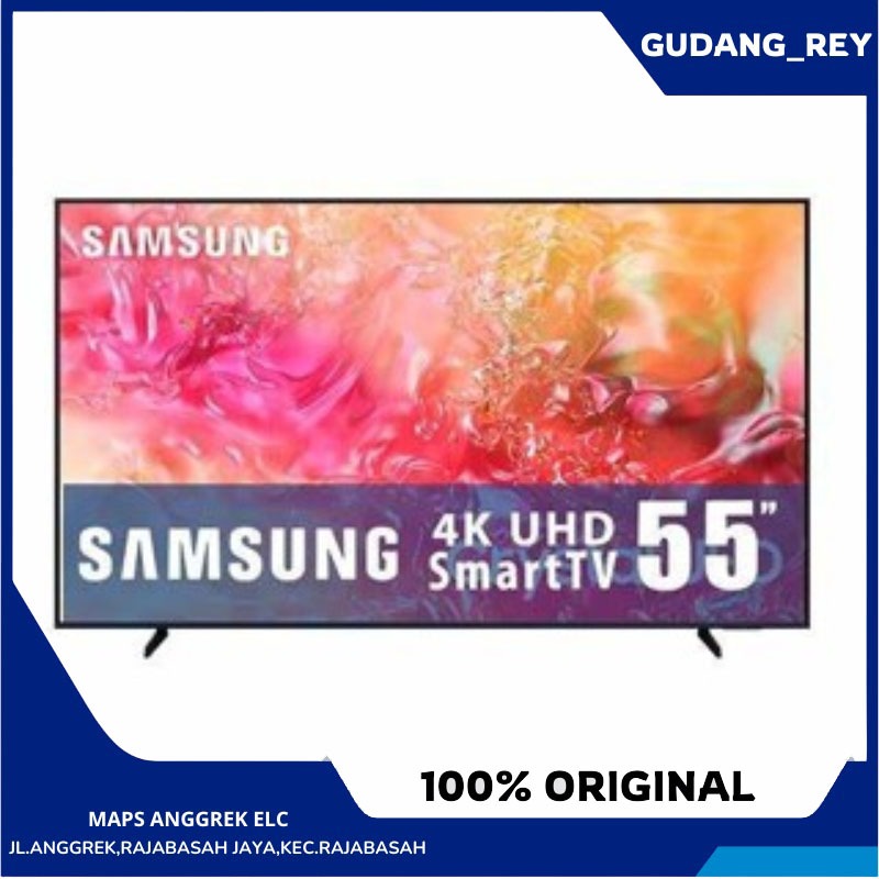 Jual SAMSUNG 55DU7000 (2024) TV SMART LED 55 inch 4K UHD UA55DU7000 HDR ...