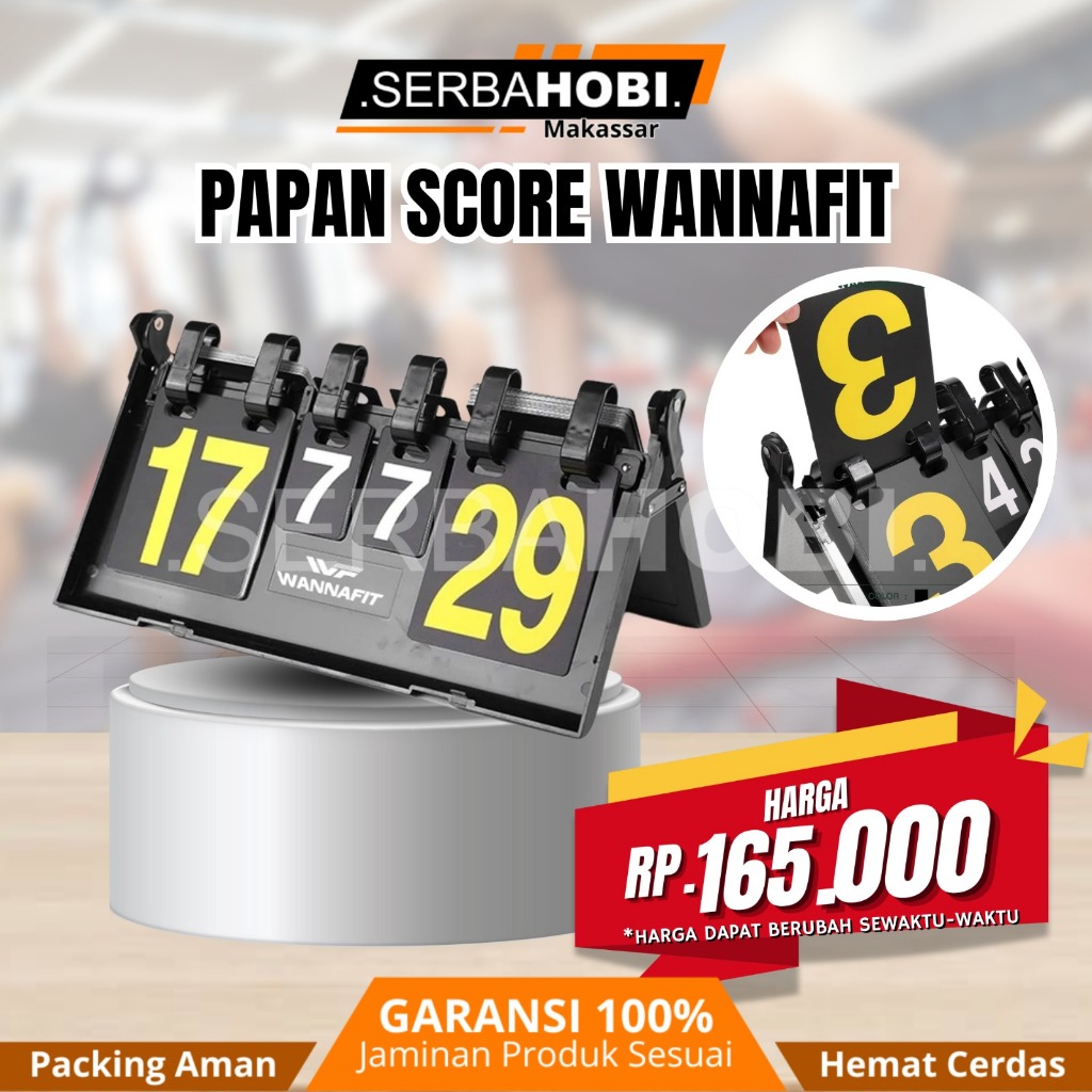 Jual Papan Hitung Score / papan Score simple berkualitas / Score Board ...
