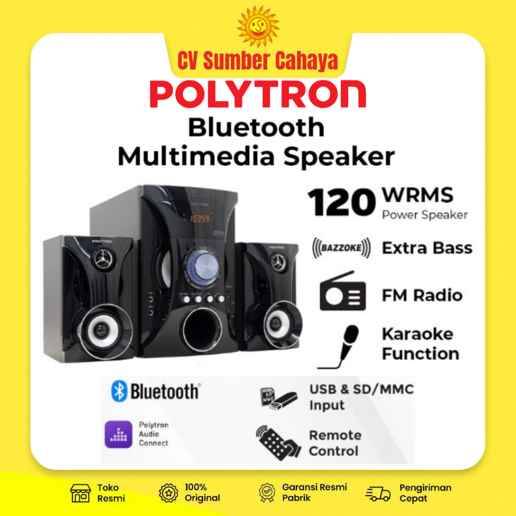 Jual Polytron Speaker Aktif Multimedia PMA 9525 Active Speaker ...