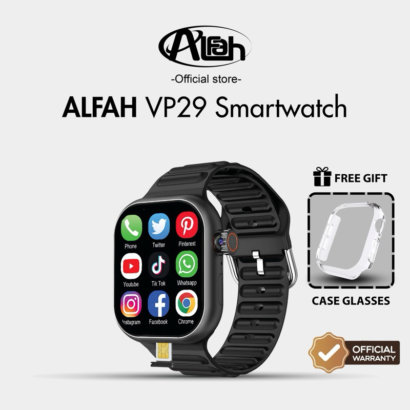Jual Alfah - Vp29 Smartwatch Android GPS | Shopee Indonesia