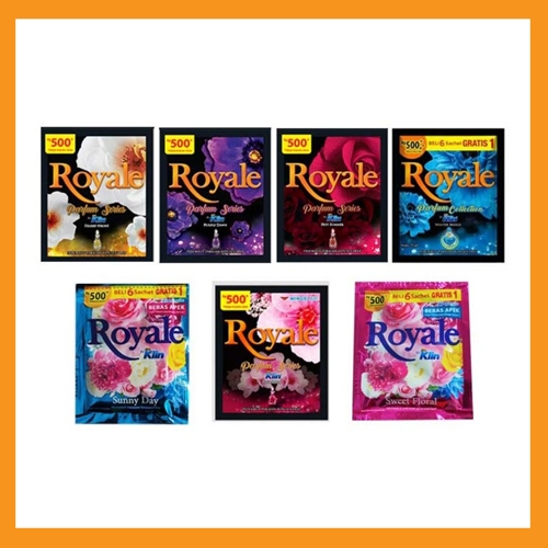 Jual SoKlin Royale Renceng isi 12 pcs - Royal Sachet Renceng softener ...