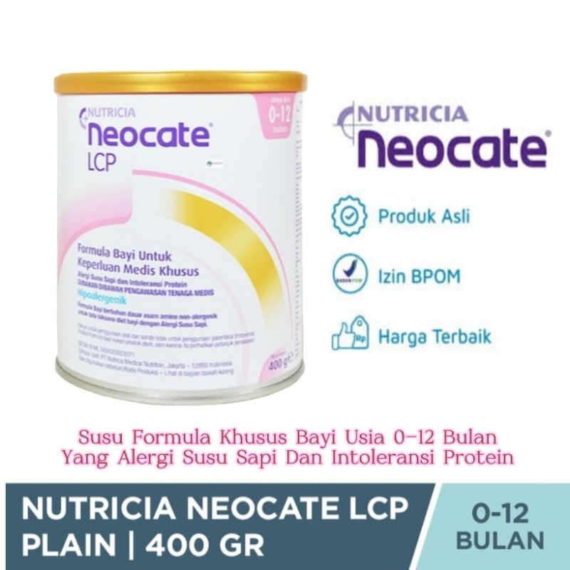 Jual Nutricia Neocate LCP 400GR | Shopee Indonesia