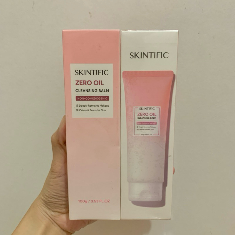 Jual [NEW] SKINTIFIC ZERO OIL CLEANSING BALM 100G | Shopee Indonesia