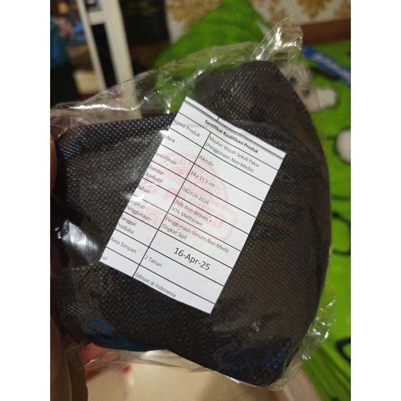 Jual Masker 4 lapis Alkindo isi 50 pcs kemasan sterill | Shopee Indonesia
