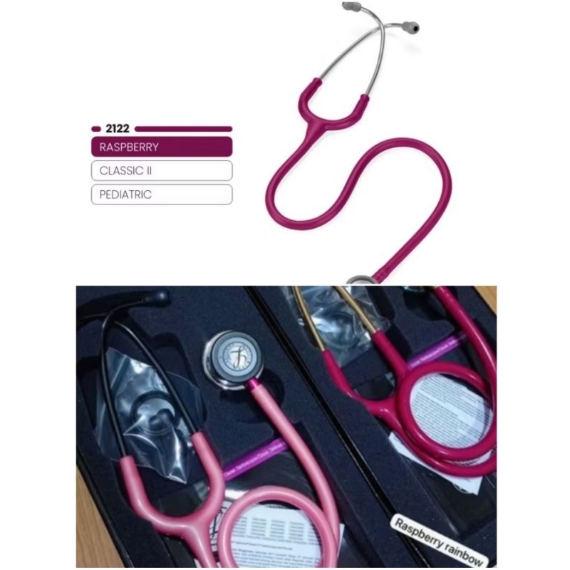 Jual littmann classic III raspberry rainbow | Shopee Indonesia