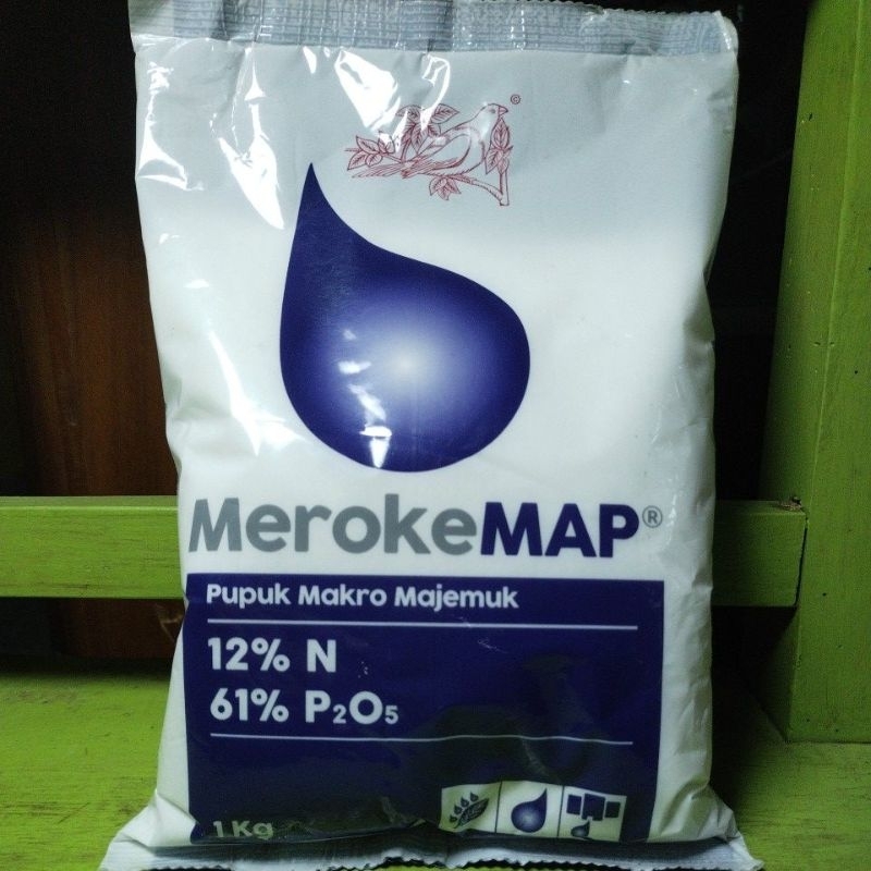 Jual Pupuk MAP Meroke Kemasan REPACK 250 GR - Original 100% | Shopee ...