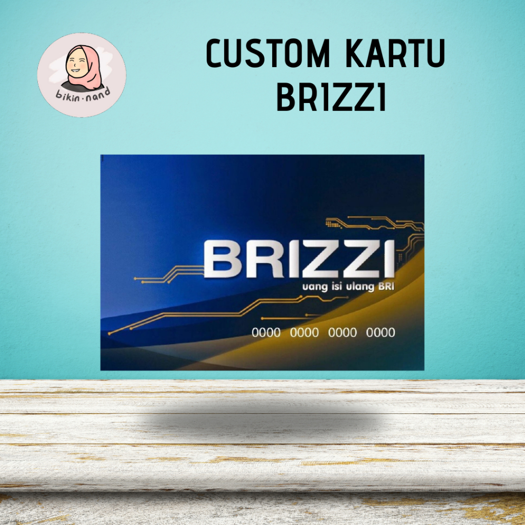 Jual Cetak Custom Kartu BRIZZI | Shopee Indonesia