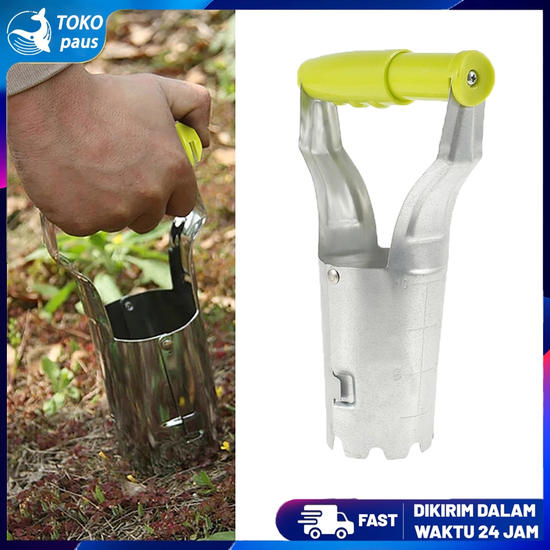 Jual Bulb Planter/ Stainless Alat Penanam Bibit Tanaman Tahan Lama Alat ...