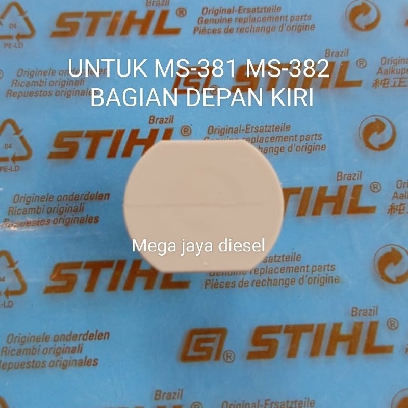 Jual Plug penutup karet body depan kiri senso chain saw stihl MS-381 MS-382 stihl original ...