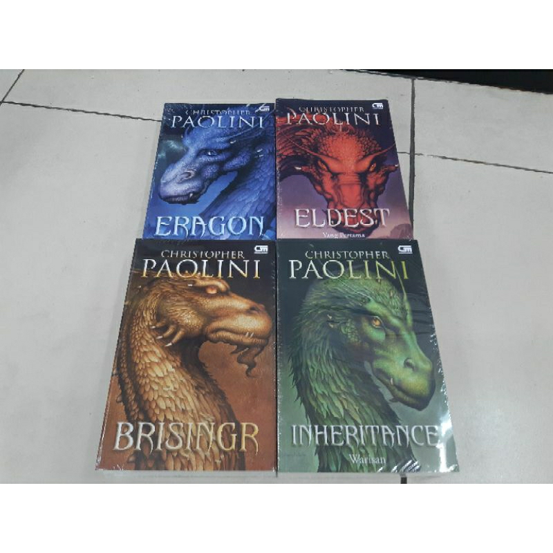 Jual Novel - Inheritance Cycle: Eragon / Eldest (Yang Pertama ...