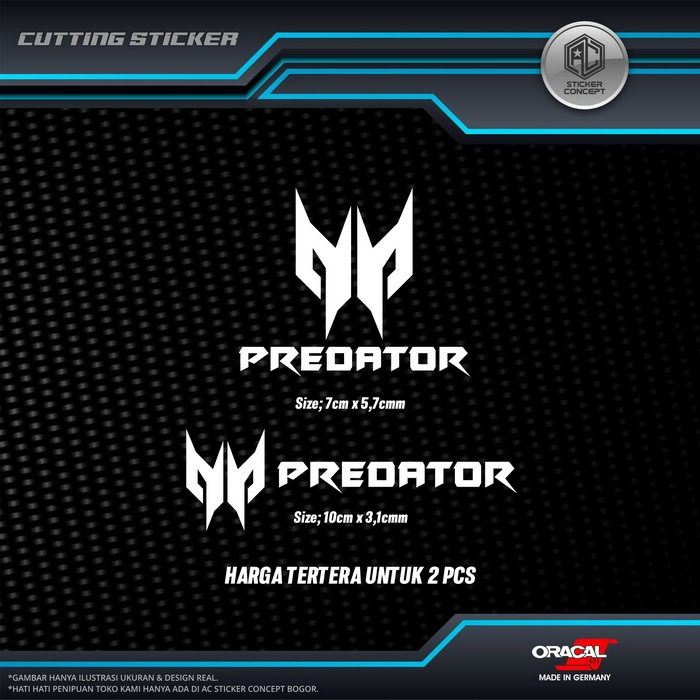 Jual Sticker Cutting Acer Predator Stiker Pc Komputer | Shopee Indonesia