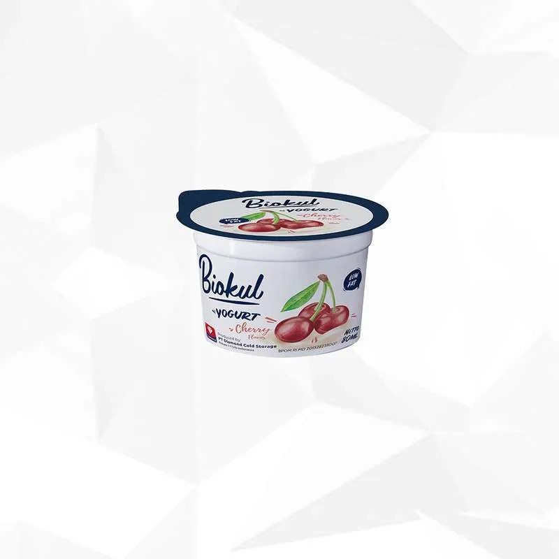 Jual Biokul Yoghurt Strawberry Cup 80ml | Shopee Indonesia