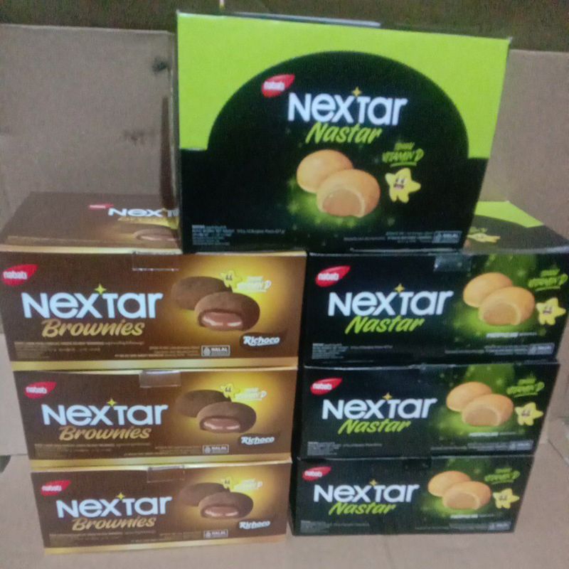 Jual Nextar varian Nastar dan Brownies 1 Box isi 10 pcs | Shopee Indonesia