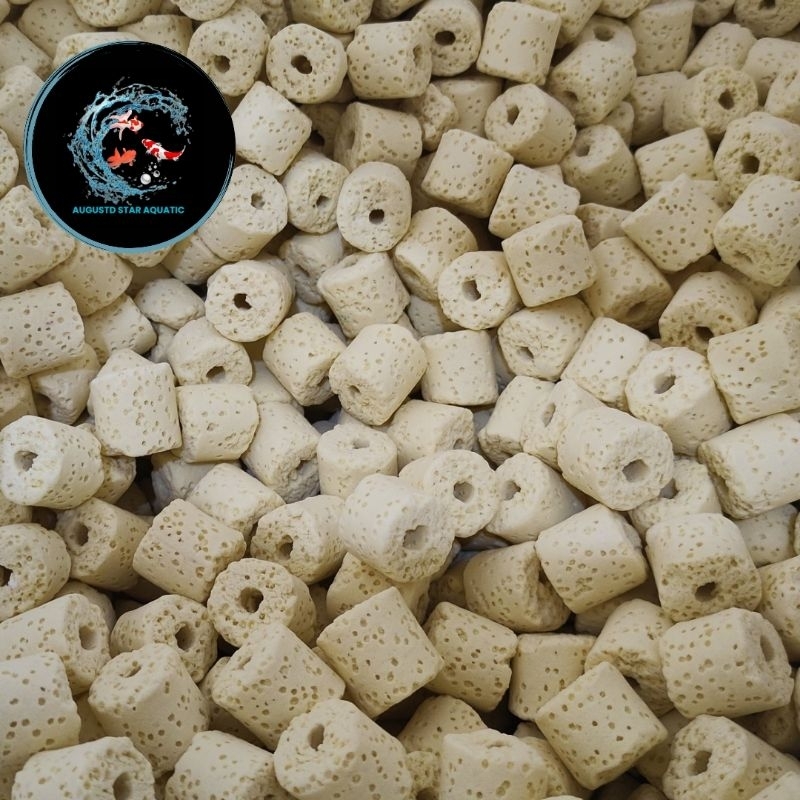 Jual Bioring Super 1kg Media Filter Aquarium Kolam / Super Bioring 1kg ...