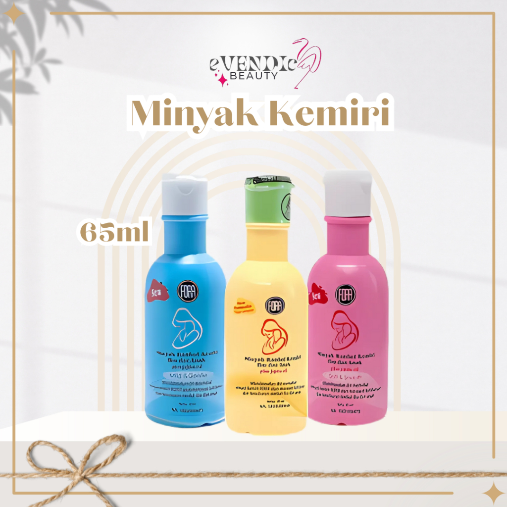 Jual READY Fora Minyak Kemiri 65ML by Fora Penebal Alis Penebal Rambut ...