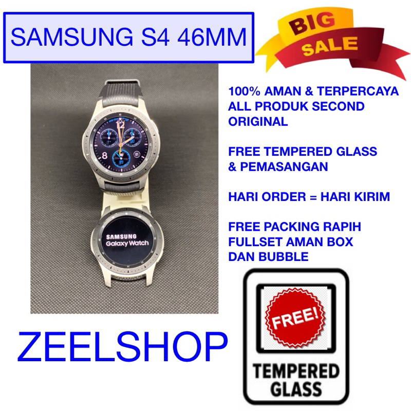 Jual Samsung Galaxy Watch S4 46mm Original | Shopee Indonesia