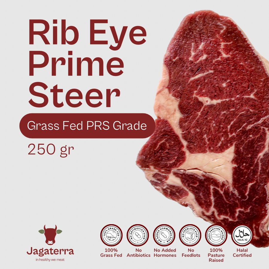 Jual Rib Eye Steak Grassfed Grade Prime Steer | Shopee Indonesia
