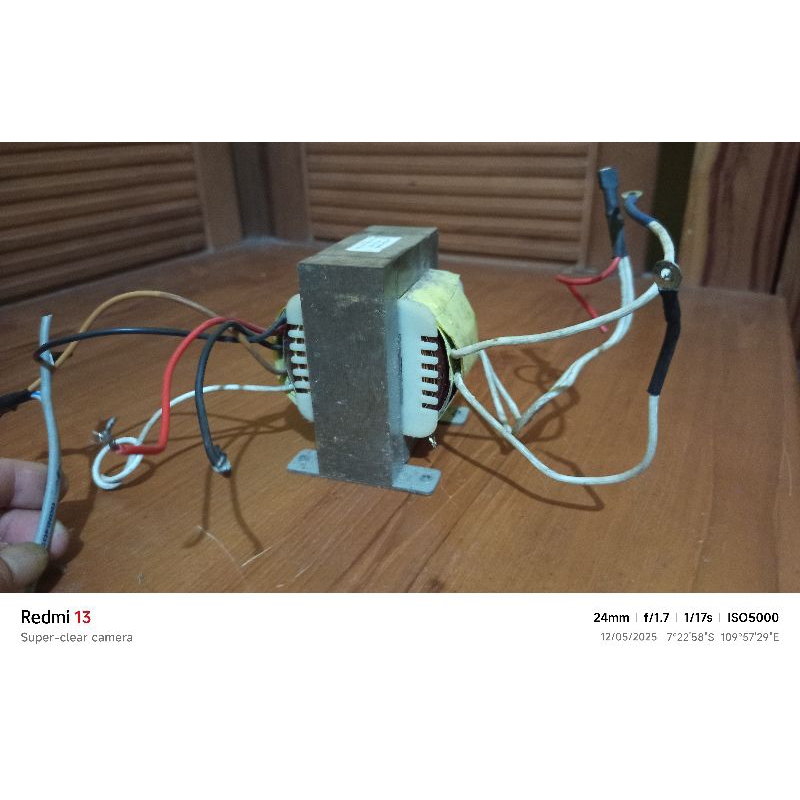 Jual Travo CT 7.5 V/12 volt extra 17 volt ex ups Emerson Ori setara 5 ampere besar | Shopee ...