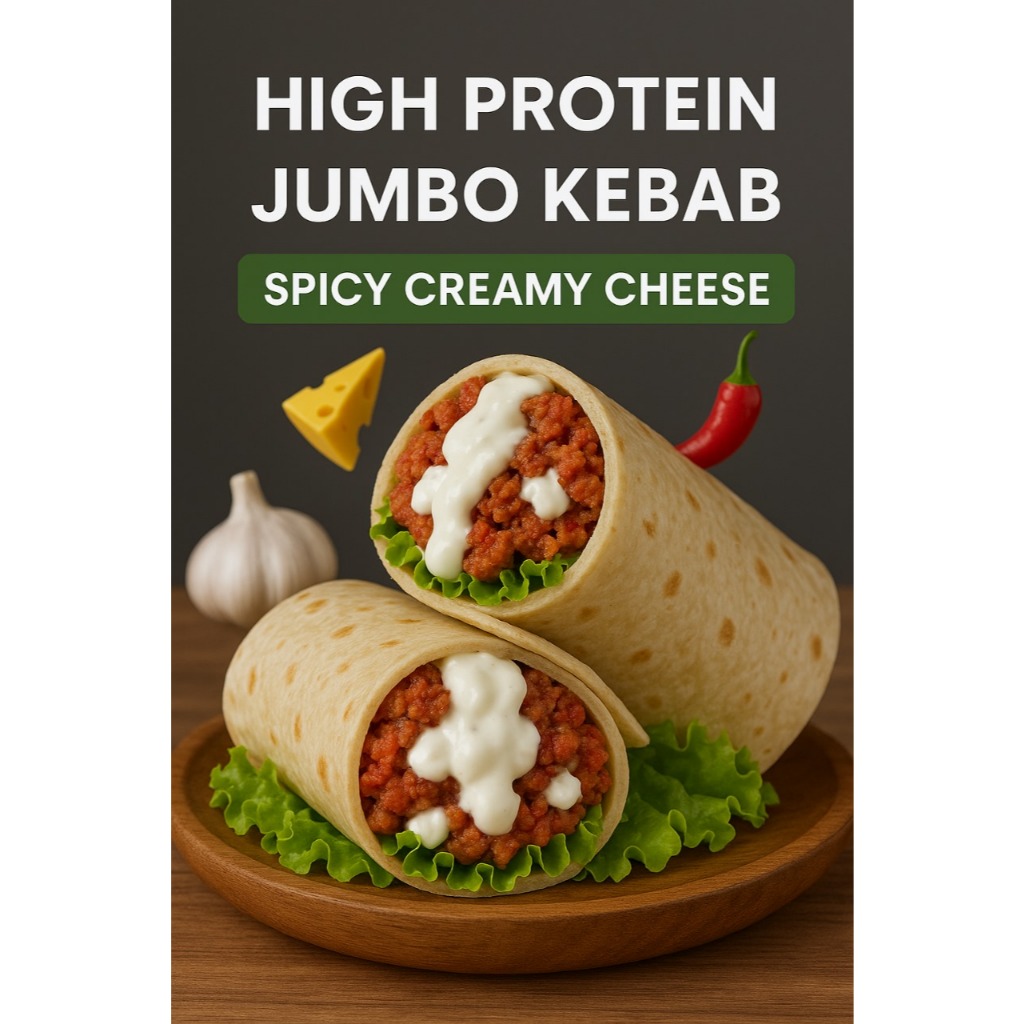 Jual Kebab Spicy Garlic Creamy Cheese High Protein Rendah Kalori Meal ...