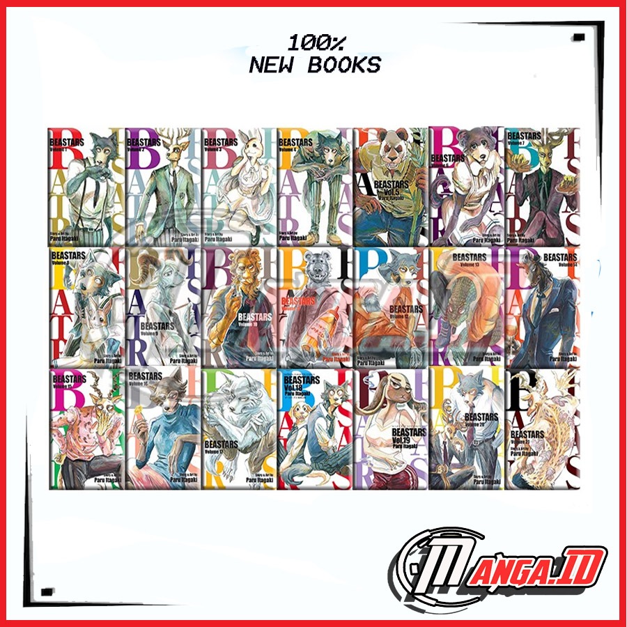 Jual Manga: BEASTARS 22 book series by Paru Itagaki | Shopee Indonesia