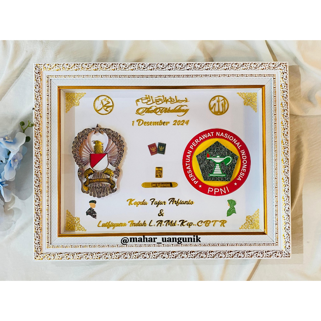 Jual link khusus Mahar logo Akrilik resin sesuai request|Mahar logo ...