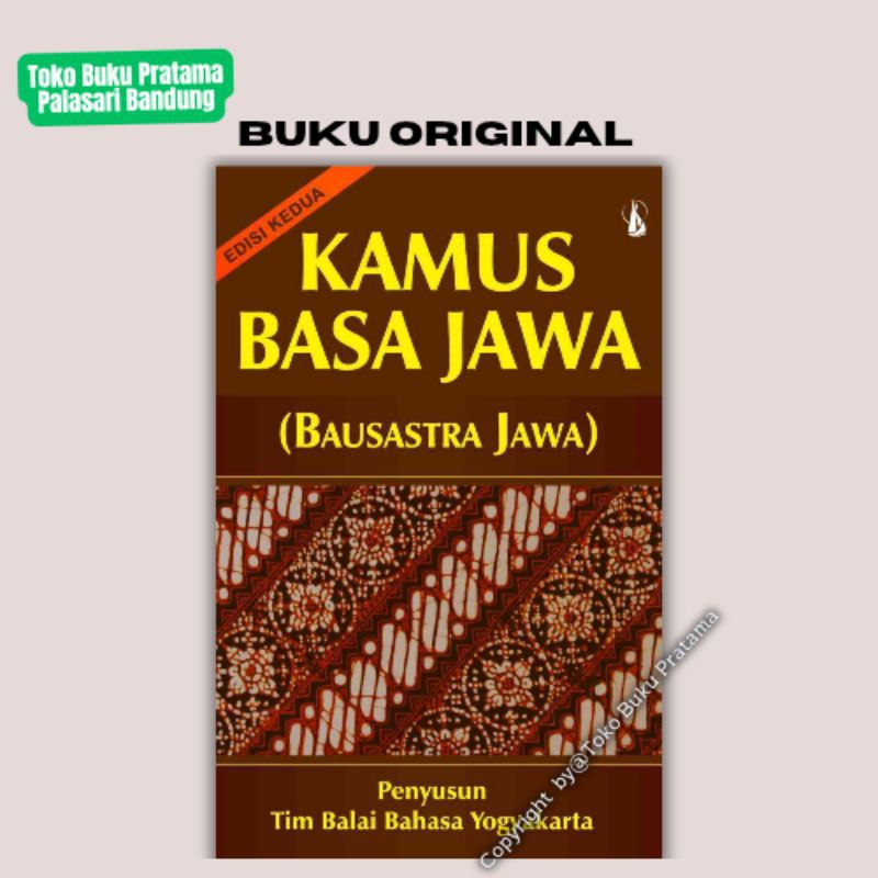 Jual Buku Kamus Basa Jawa(Bausastra Jawa) - ORI | Shopee Indonesia