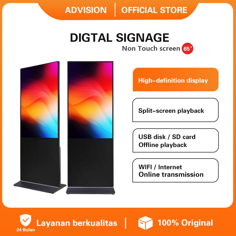 Jual Digital Signage 65 Inch Touchscreen Android/Windows | Shopee Indonesia