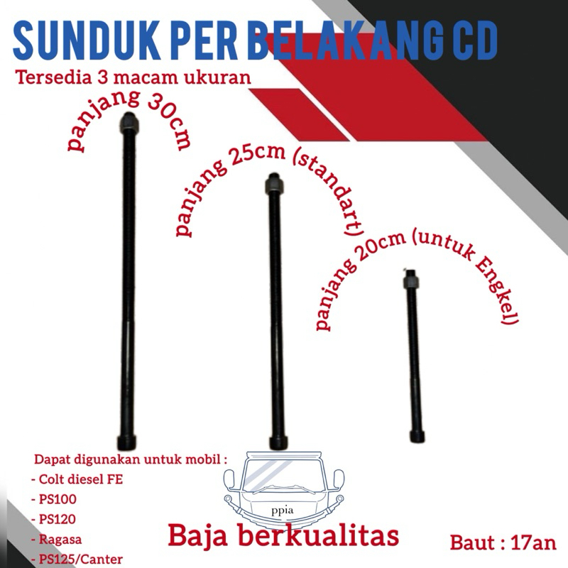 Jual Sunduk per belakang CD baja Sunduk pir belakang baja Sunduk CD ...