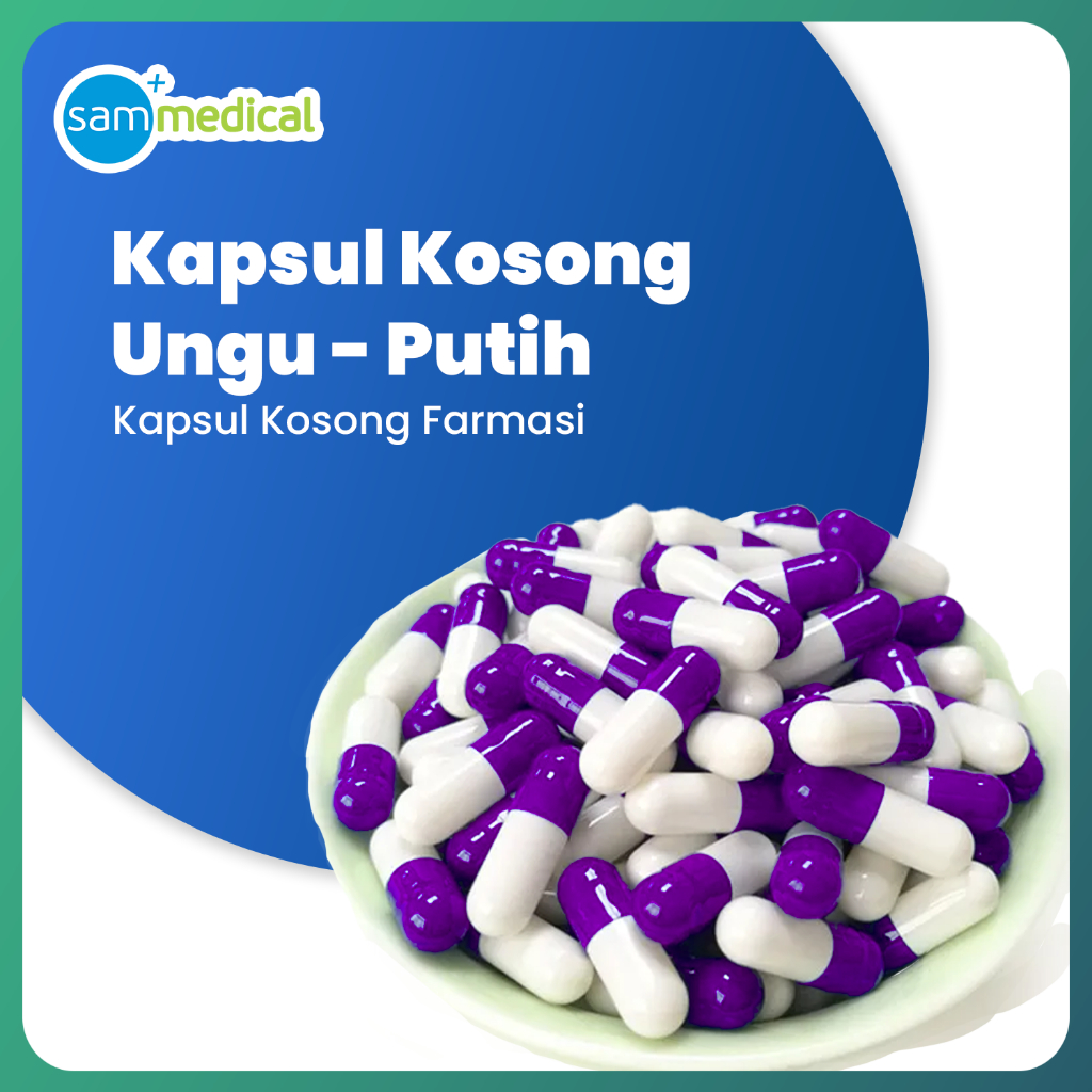 Jual Kapsul Kosong Ungu Putih atau Magenta Putih Semua Ukuran / Cangkang Kapsul Kosong | Shopee ...
