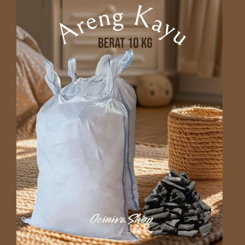 Jual Areng Kayu Arang Kayu Bakar Berat 10Kg | Shopee Indonesia