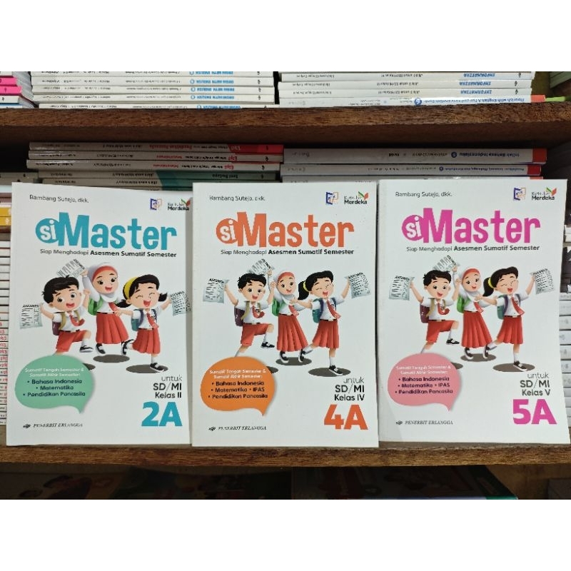 Jual Buku Si Master kelas 4A dan 5A Untuk SD/MI | Shopee Indonesia