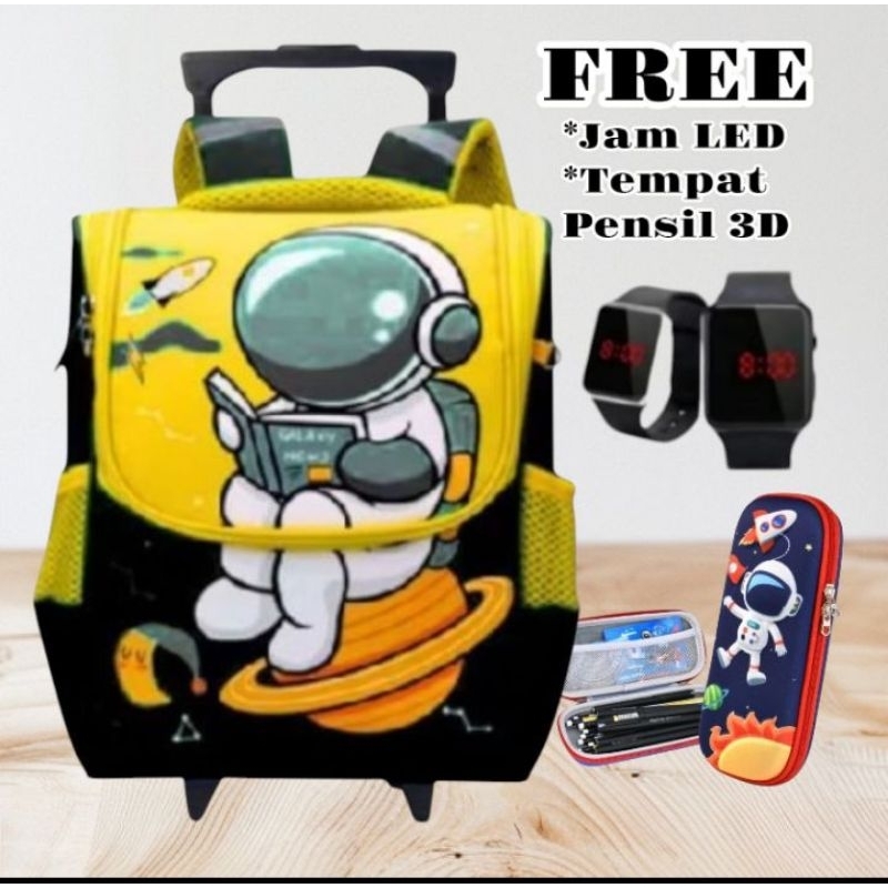 Jual ready tas ransel Troly untuk anak sekolah PAUD dan Tk tas ransel ...