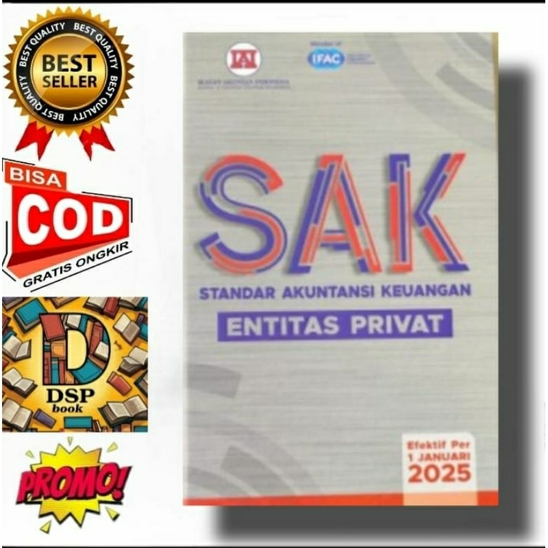 Jual buku SAK standar akuntansi keuangan entitas privat 2025 | Shopee ...