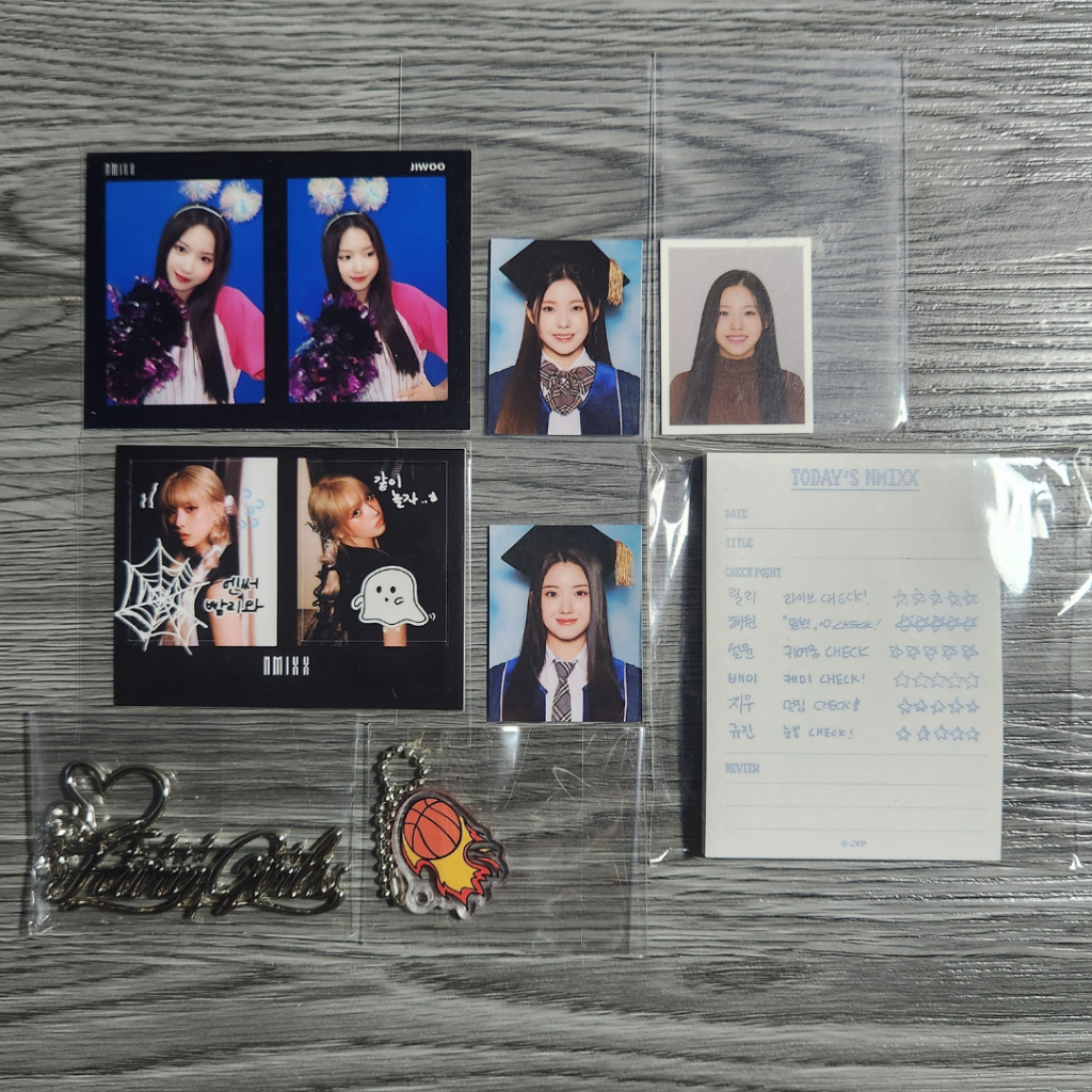 Jual [READY] OFFICIAL NMIXX KEYRING POLAROID DECO STICKER 2-CUT PHOTO ...