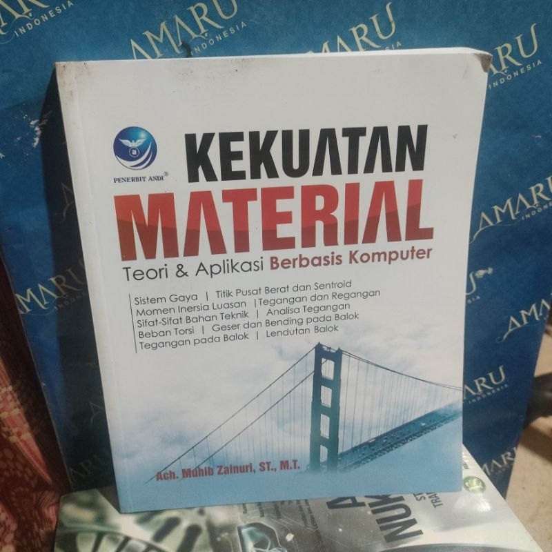 Jual ORIGINAL KEKUATAN MATERIAL TEORI DAN APLIKASI BERBASIS KOMPUTER ...