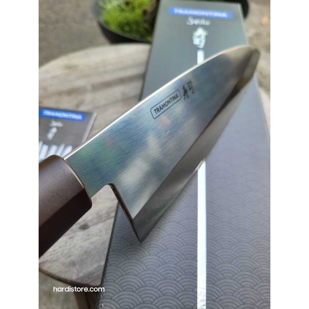 Jual Pisau Sushi Sashimi Jepang 20 cm / 8 inchi Tramontina Deba Knife ...