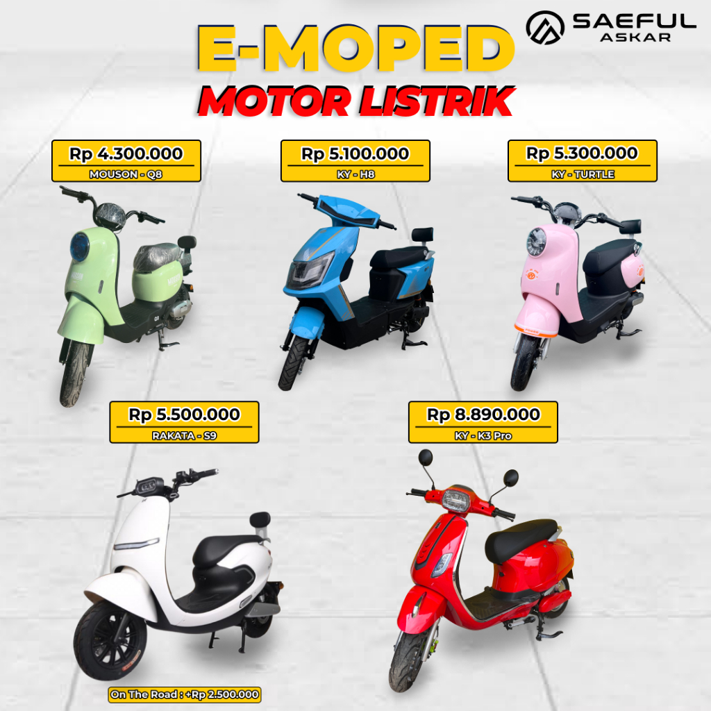 Jual Sepeda Listrik Kuangyu Model Vespa Green Tech VP H8 Turtle Motor ...