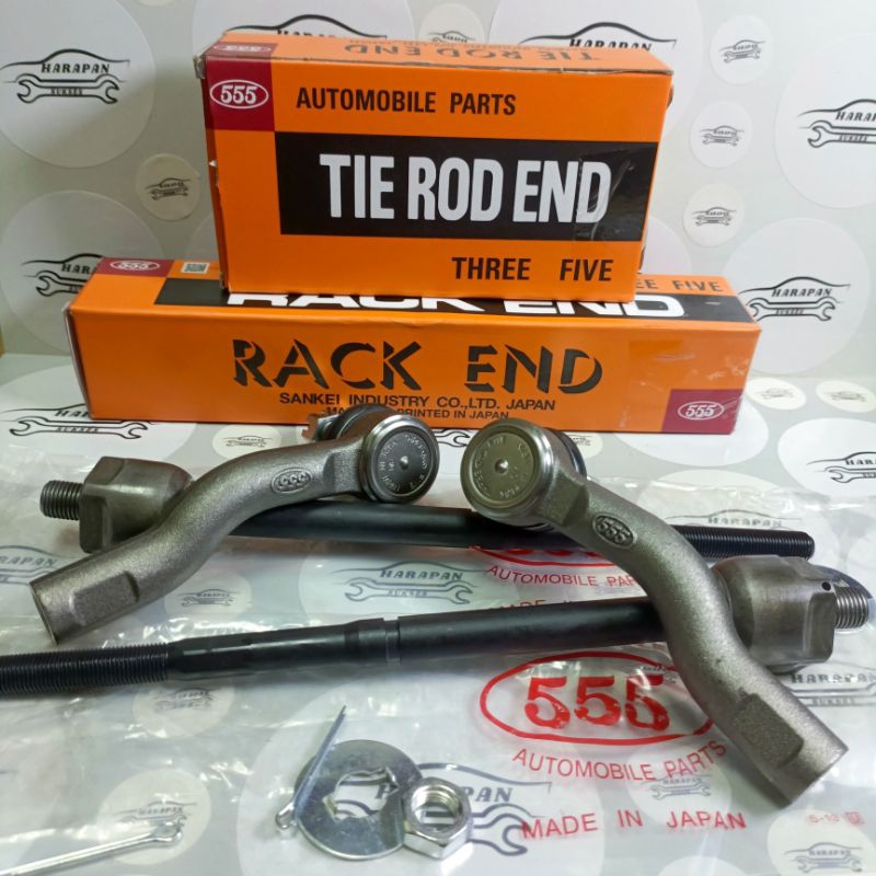 Jual Rack End Long Tie Rod + Tie Rod End Tierod Toyota Avanza Xenia ...